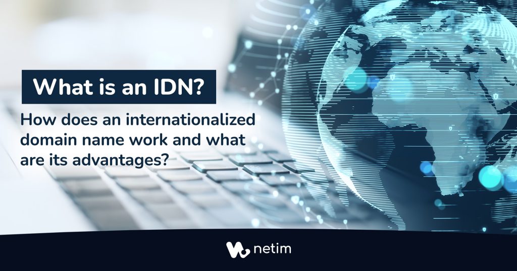 What is an IDN or Internationalized Domain Name? - Netim Blog