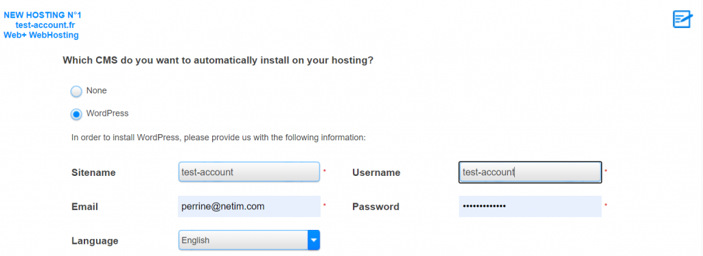 Steps To Create A Wordpress Website Netim Blog